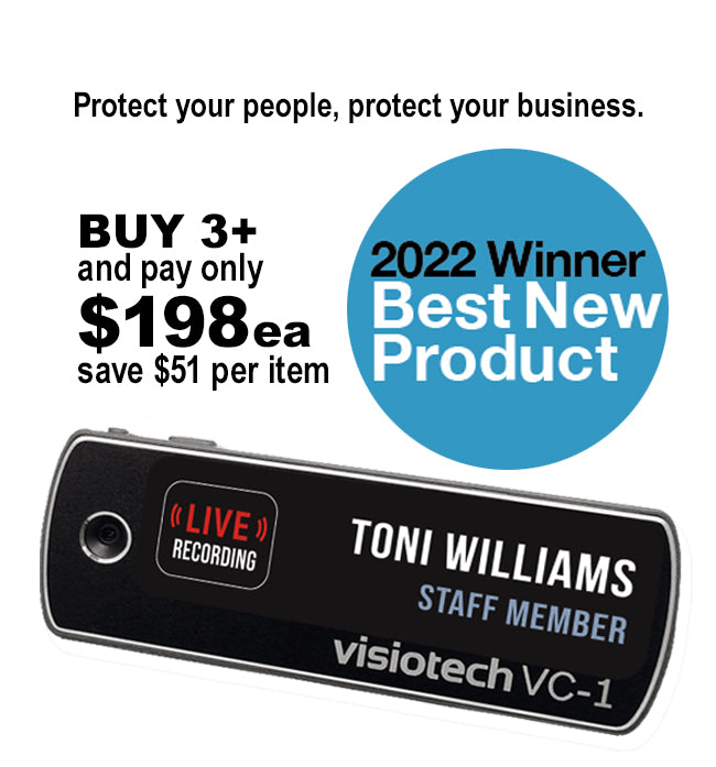 Badge Camera VC1 PRO – Body Cameras